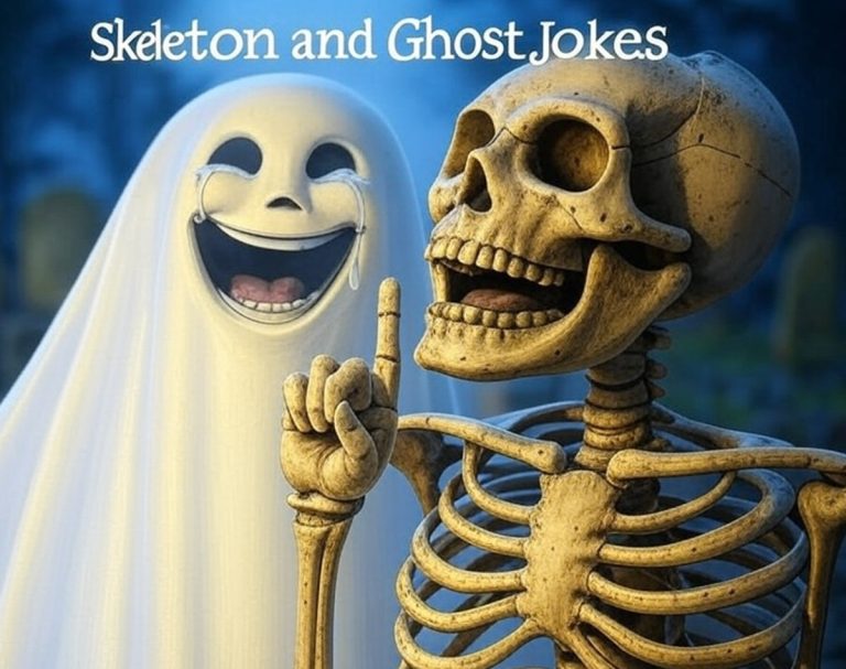 30 Best Skeleton Jokes and Ghost Jokes for Halloween